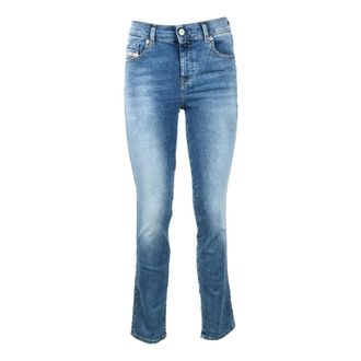 Diesel Slim-fit Jeans - - Jeans - Damen - Blau - W28