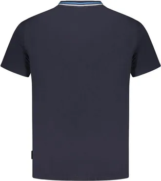 Napapijri Organic Cotton Crew Neck T-Shirt - Navy