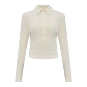 Citizens Of Humanity Brea 60s Polo - - Tops - Damen - Beige - M