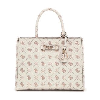 Guess Silia Girlfriend Sat Vanilla Umh&auml;ngetasche - - Bags - Damen - Wei&szlig; - ONE SIZE