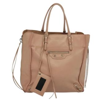 Balenciaga Pre-owned Cuir sacs-balenciaga - Femme - Pre-owned - Rose - Taille: ONE Size