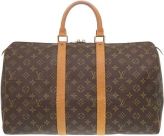 Louis Vuitton unisex, Pre-owned, Brun, Taille: ONE Size Sac Week-end en Toile Pre-owned