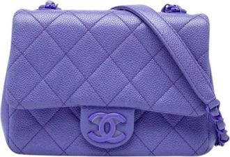 Chanel Pre-owned Incognito Crossbody Bag - Femme - Pre-owned - Violet - Taille: ONE Size