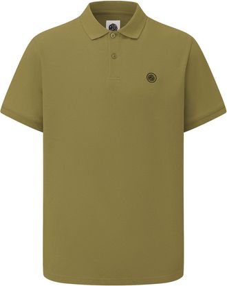 Pretty Green Poloshirt f&uuml;r Herren, Baumwolle (Khakigr&uuml;n)