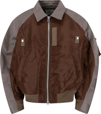 sacai Tech Bomber Jacket