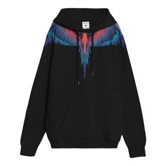 Marcelo Burlon Homme, Sweatshirts et sweats &agrave; capuche, Noir, Taille: XS Sweat &agrave; capuche