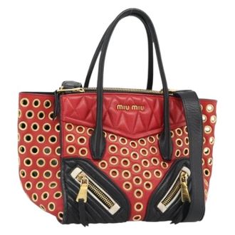 Miu Miu Pre-owned Leder Handtaschen - - Pre-owned - Damen - Mehrfarbig - ONE SIZE