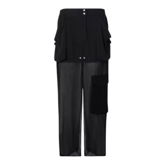 Pinko Gonna Georgette Rock - - Skirts - Damen - Schwarzk - S