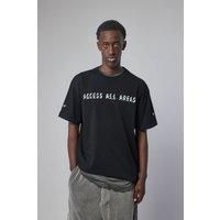 44 Label Group Tee Jersey Black + Gloves Dirty White