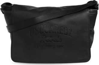 Dsquared2 Femme, Sacs, Noir, Taille: ONE Size Sac bandouli&egrave;re en cuir