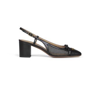 Valentino Garavani Valet Du Roi Slingback Pump - - Shoes - Damen - Schwarzk - 38 1/2 EU