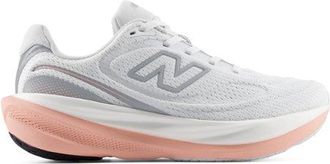 New Balance Damen 1080v15 in Wei&szlig;/Rosa, Synthetik, Gr&ouml;&szlig;e 37.5