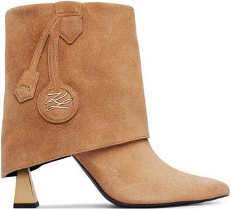 Karl Lagerfeld Stiefeletten Debutante KL32047 Hellbraun