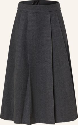 Y.A.S. Faltenrock grau