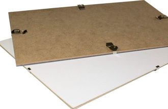 Frames by Post Bilderrahmen mit Clip, 45,7 x 61 cm, Kunststoffglas