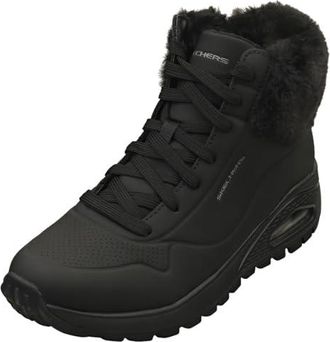 Skechers Femme Uno Rugged Fall Air Racine Accueil Chaussures-femme Baskets-hautes, Noir, 38 EU