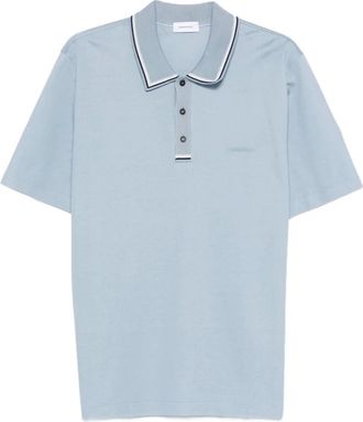 Ferragamo Homme, Tops, Bleu, Taille: 2XL Pull Polo