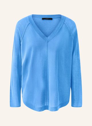 Oui Pullover blau