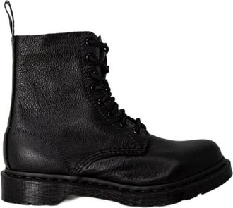Dr. Martens Femme, Chaussures, Noir, Taille: 37 EU Bottes de Combat &agrave; Lacets