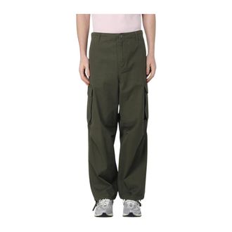 Carhartt Work in Progress Lockere Cargo Hose mit Mehreren Taschen - - Trousers - Herren - Gr&uuml;n - W34