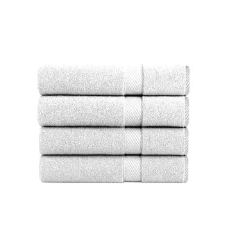 Egeria Diamant Handt&uuml;cher, 50 x 100 cm, weiches und saugf&auml;higes Handt&uuml;cher-Set f&uuml;r Bad, Dusche und den t&auml;glichen Gebrauch, 4er-Pack, Wei&szlig;