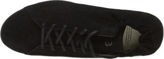 adidas Perforated Calf Leather Sneakers - Black