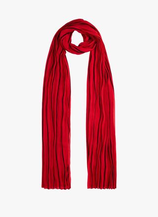 Tommy Hilfiger Echarpe en soie ray&eacute;e