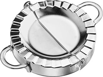 Westmark Ravioliformer, Durchmesser: Ø 12 cm, Mit praktischen Griffen, Rostfreier Edelstahl, Maria, Silber, 61372270