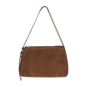 Tory Burch Femme, Sacs, Brun, Taille: ONE Size Sac en cuir martel&eacute; avec poign&eacute;e r&eacute;glable