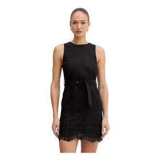 Twinset Summer Robes - Femme - Robes - Noir - Taille: 40 FR