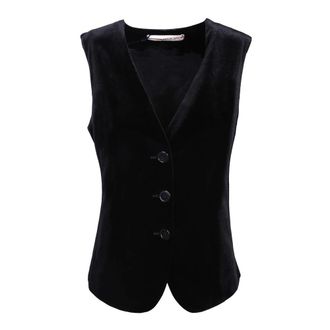 Blanca Vita &Auml;rmelloser Gilet - - Suits - Damen - Schwarzk - S