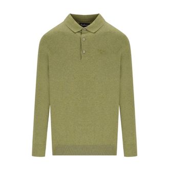 Barbour Pima Baumwoll-Strickpoloshirt - - Tops - Herren - Gr&uuml;n - XL