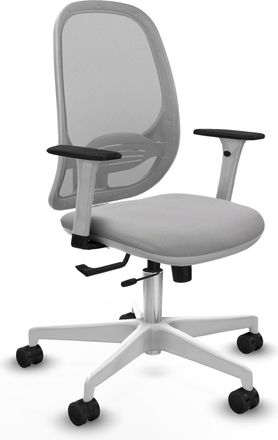 Piqueras y Crespo Cilanco verstellbarer Schreibtischstuhl mit 1D-Armlehnen, h&ouml;henverstellbare Lendenwirbelst&uuml;tze, ausgestattet mit Syncro/Translack und Schneideschaum, 