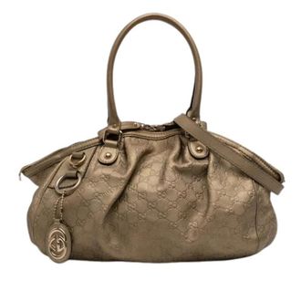 Gucci Pre-owned Sukey Satchel - - Pre-owned - Damen - Braun - ONE SIZE