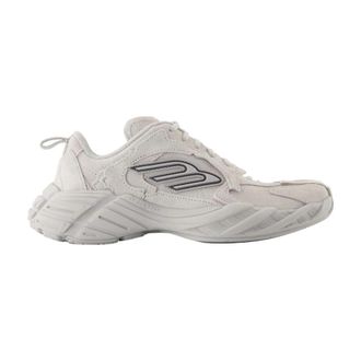 Balenciaga Graue Ledersneakers - Runde Zehen - - Shoes - Damen - Grau - 38 EU