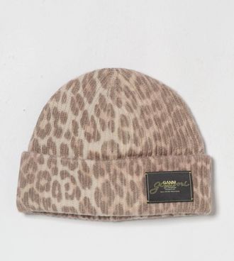 Ganni Chapeau GANNI Femme couleur Marron