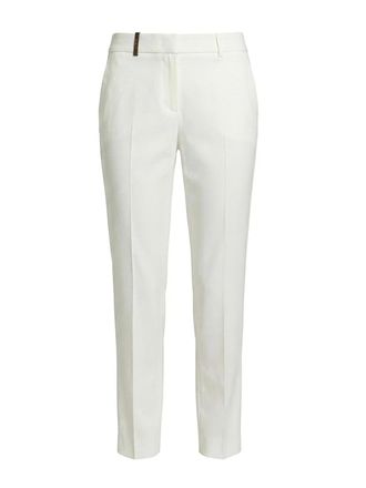PESERICO Casual Hose - Wei&szlig;