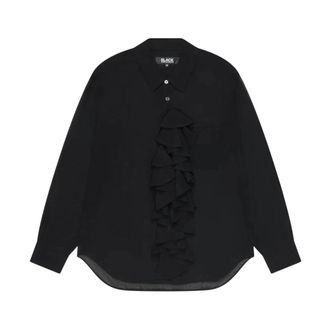 Comme Des Gar&ccedil;ons R&uuml;schenhemd - - Blouses & Shirts - Damen - Schwarzk - M