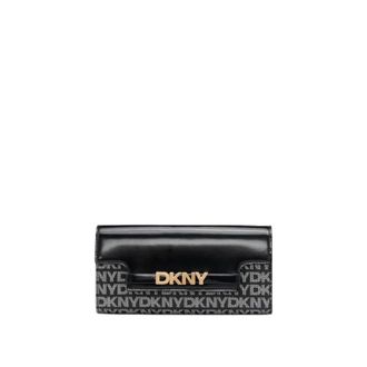 DKNY Logo Print Wallet - - Accessories - Damen - Schwarzk - ONE SIZE