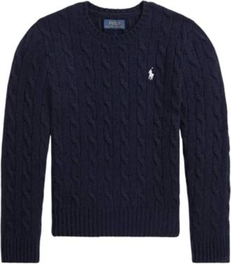 Ralph Lauren Femme, Pulls, Bleu, Taille: 42 FR Vêtements pour fille SweaT-shirts Hunter Navy Automne-Hiver 25