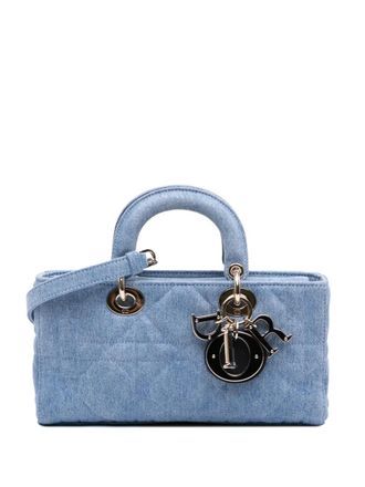 Dior sac à bandoulière Lady D Joy médium (2024) - Bleu