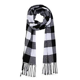 Generic &Eacute;charpe chaude unisexe &agrave; la mode pour enfants et femmes, blanc, Taille unique