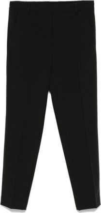 Blanca Vita Klassische Tapered-Hose - Schwarz
