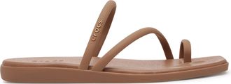 Crocs Zehentrenner Crocs Miami Toe Loop Sandal 209862 Braun