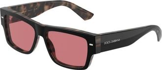 Dolce & Gabbana Homme, Accessoires, Noir, Taille: 55 MM Dg4451 Lunettes de soleil