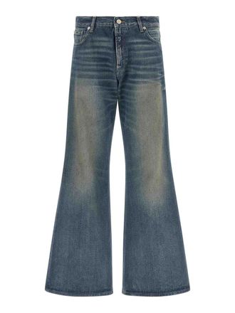 Haikure Schlagjeans - Blau
