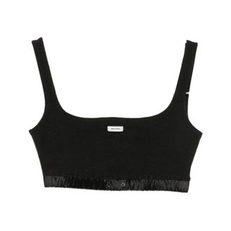 Entire studios &Auml;rmelloses Oberteil - - Tops - Damen - Schwarzk - XS
