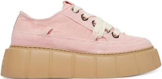 INUIKII Sneakers Matilda Frayed 1001-001-0181 Hellrosa