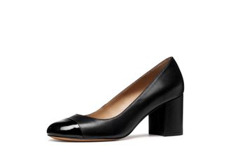 Geox Damen D VIRNILISA 65 Pump, Black, 37.5 EU