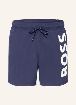 HUGO BOSS Badeshorts Octopus blau